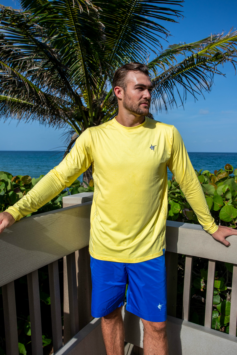 Captain Shorts Royal Blue Light Weight Cotton Stretch – White Water Life